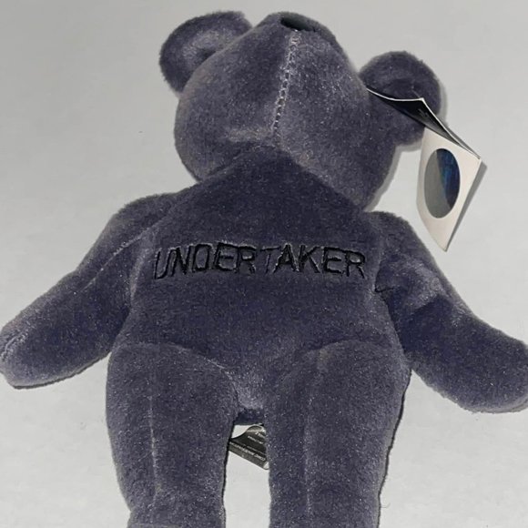 WWE | Toys | Jan 999 Wwf The Undertaker Gray Beanie Baby Bear Lord Of ...